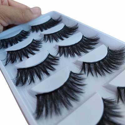 5 Pair Long Dramatic Eyelash Set - Eyelash World