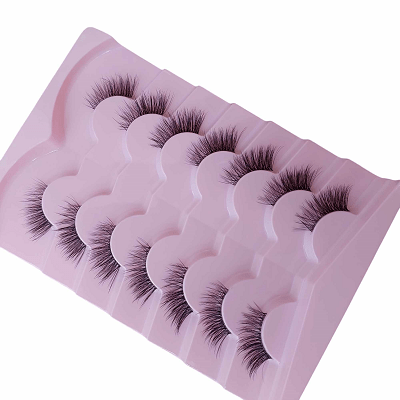 7 Pair Premium Quality Half Eyelash Set - Eyelash World