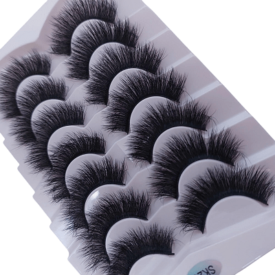 7-Pair Wispy Thick Bridal Eyelash Set - Eyelash World