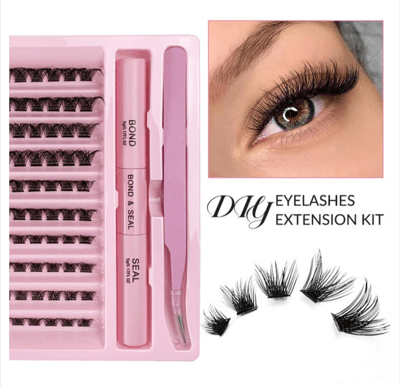DIY Cluster Eyelash Extension Kit Bond And Seal - Eyelash World